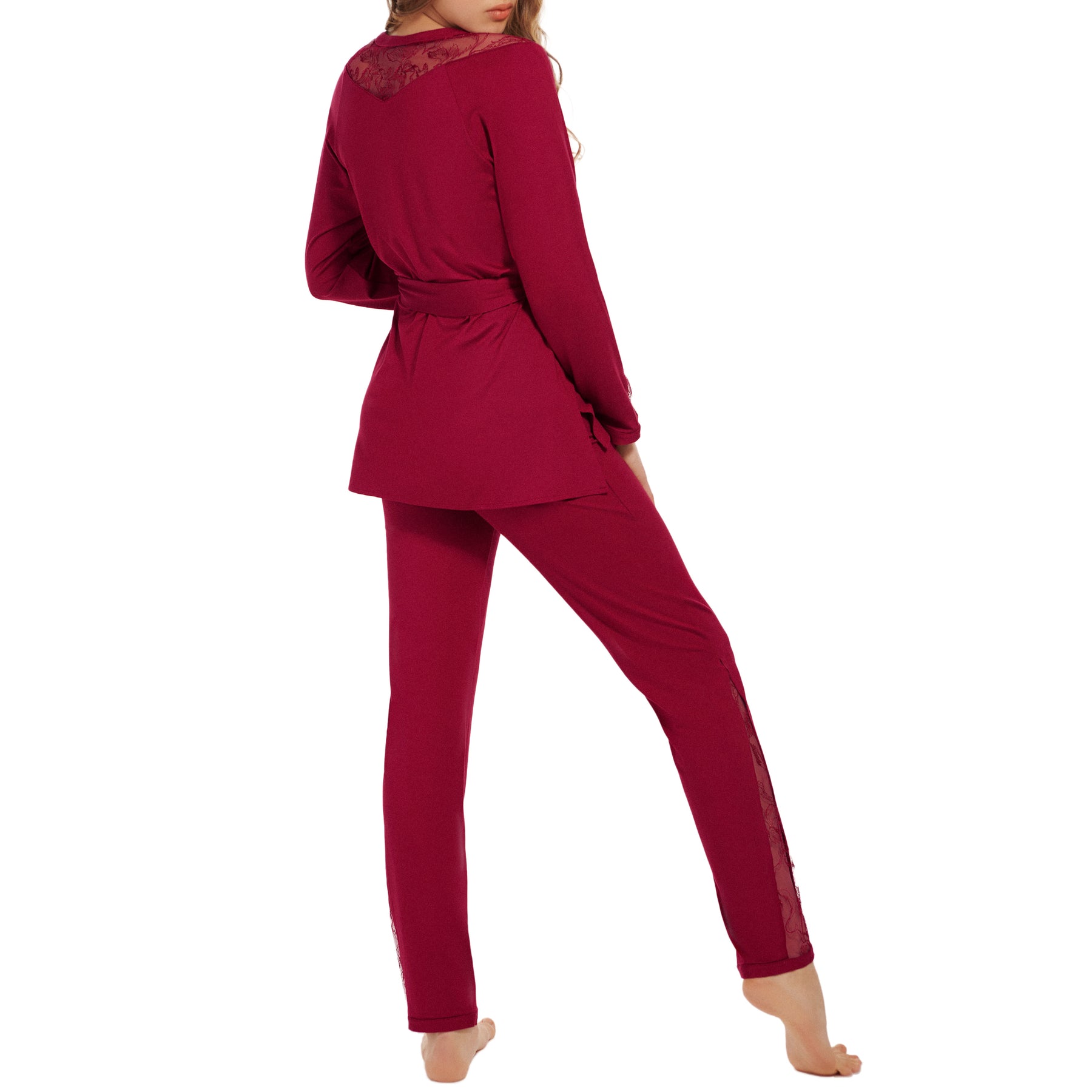 RUBY Pyjama: long trousers and shirt long sleeves – Lisca